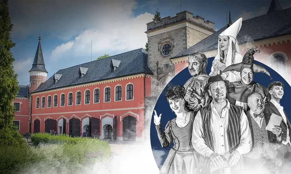 Bílá paní na vdávání - divadelní představení v zámeckém parku na ...